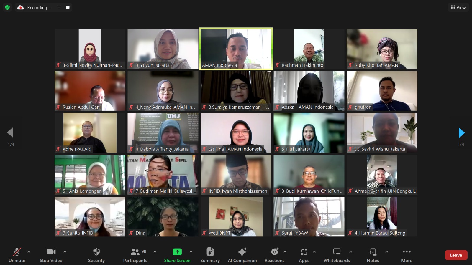 Konsultasi Masyarakat Sipil untuk RAN PE 2025-2029: Langkah Terpadu Pencegahan Ekstremisme di ...